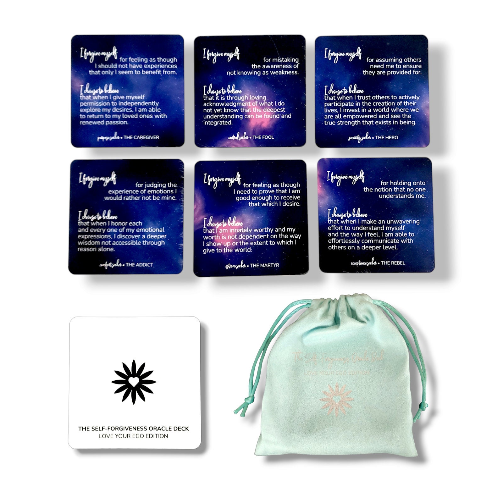 Self-forgiveness Oracle Deck: Love Your Ego Edition; Ego, Affirmation ...