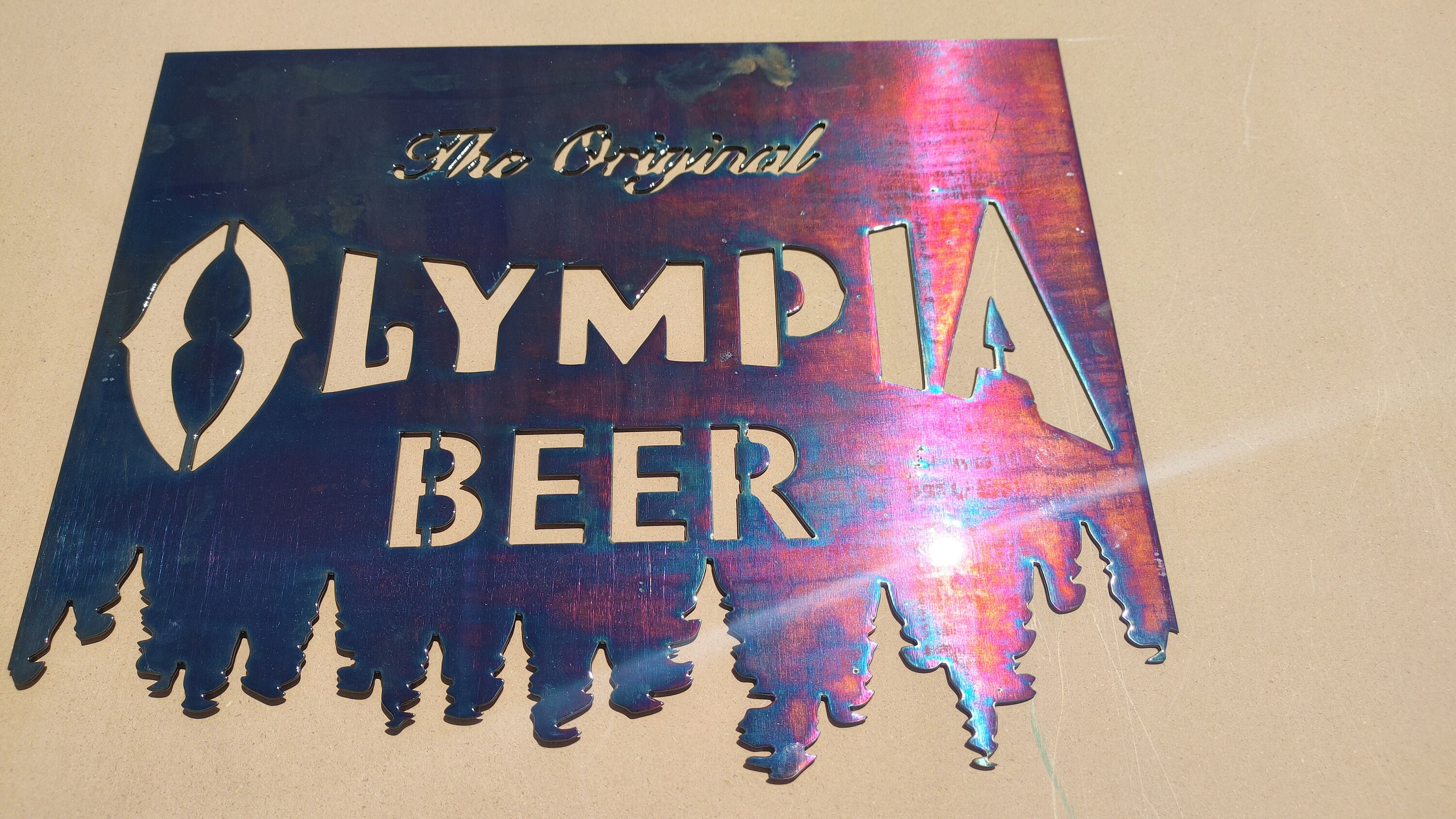 Olympia Beer Sign for sale | Only 3 left at -60%