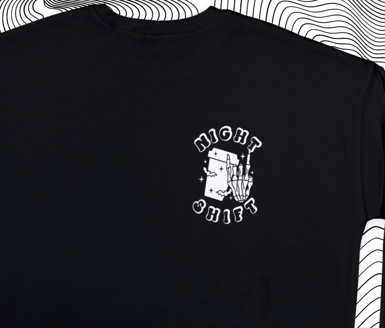 Night Shift Nurse SVG Night Shift Skeleton Coffee Cup SVG Night Shift ...