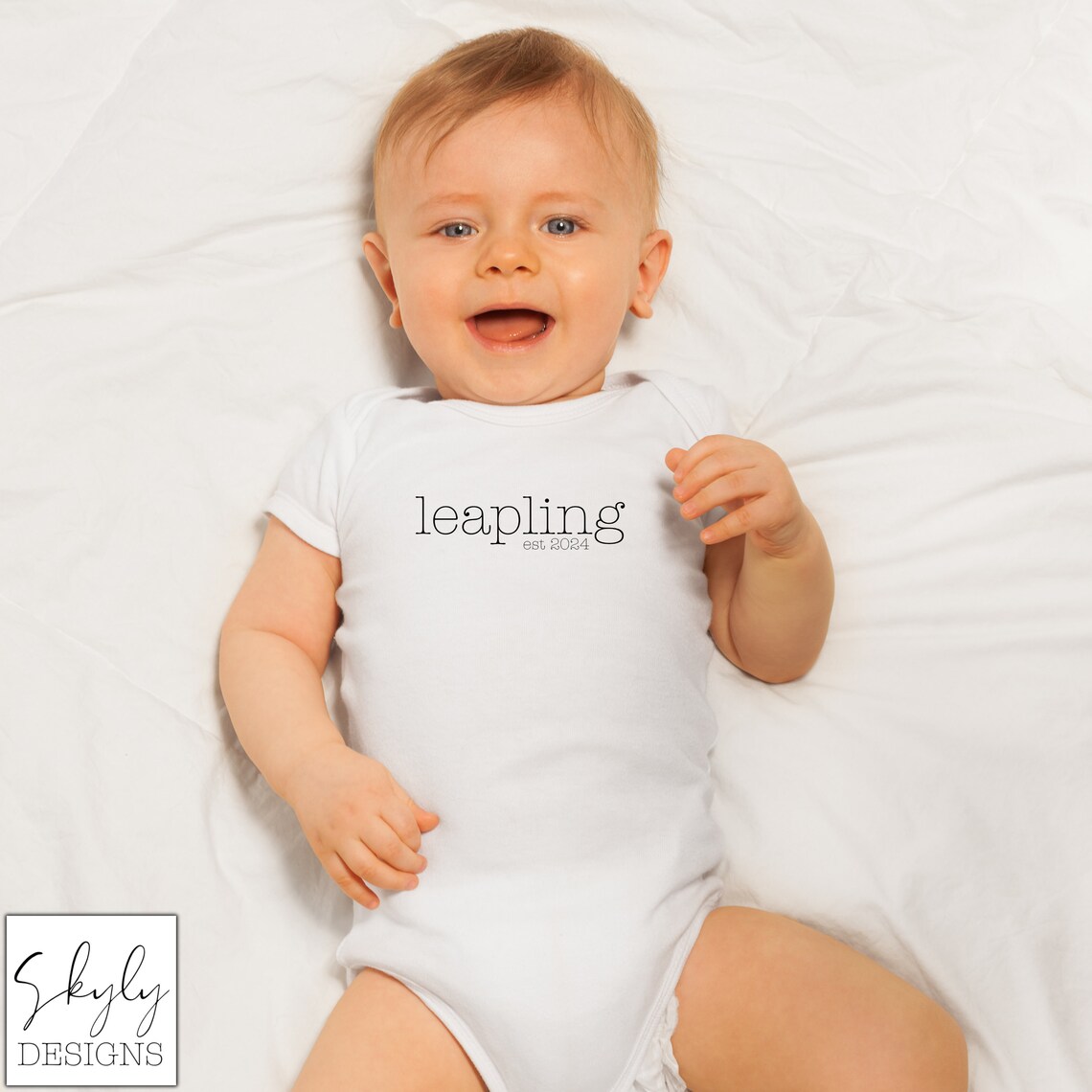 Leap Year Baby Onesiec Leap Year Infant Bodysuit Leap Year Baby Gift ...
