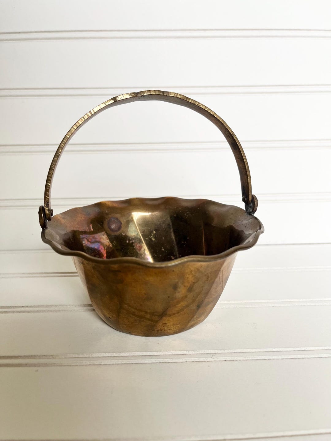 Solid Brass Bucket - Etsy