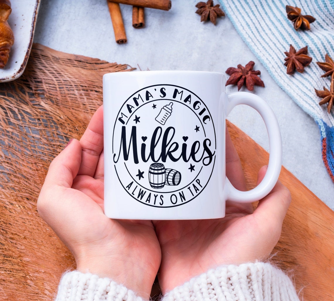 Breastfeeding Shirt SVG Mama's Magic Milkies SVG Breastfeeding SVG ...