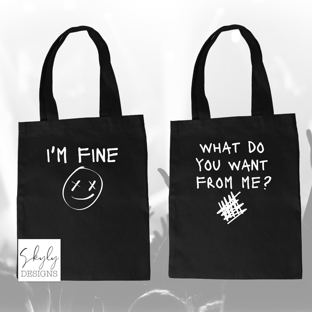I'm Fine Mcfly Tote Bag Mcfly Merch Mcfly Band Mcfly Lyrics Dougie ...