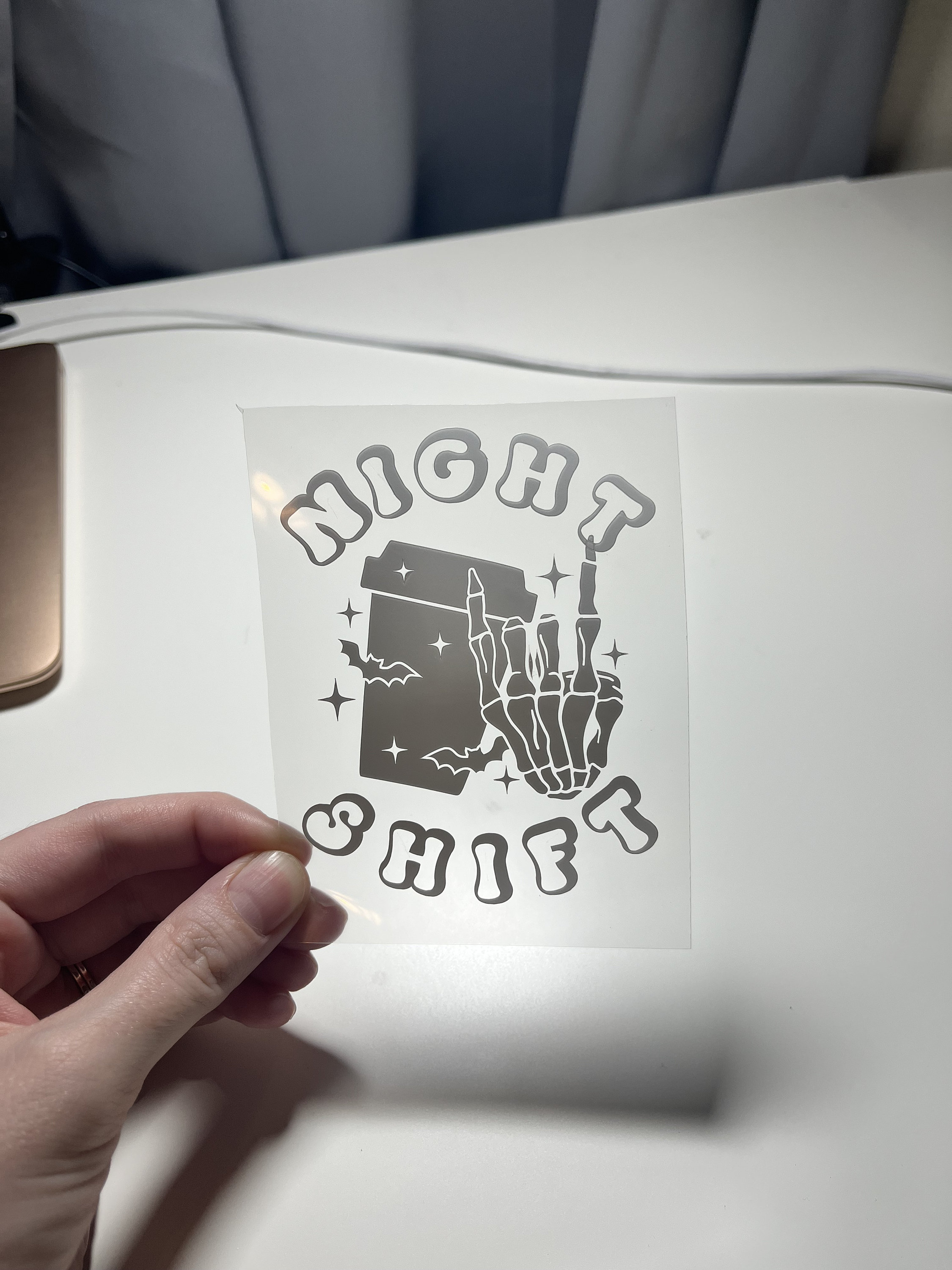 Night Shift Nurse SVG Night Shift Skeleton Coffee Cup SVG Night Shift ...
