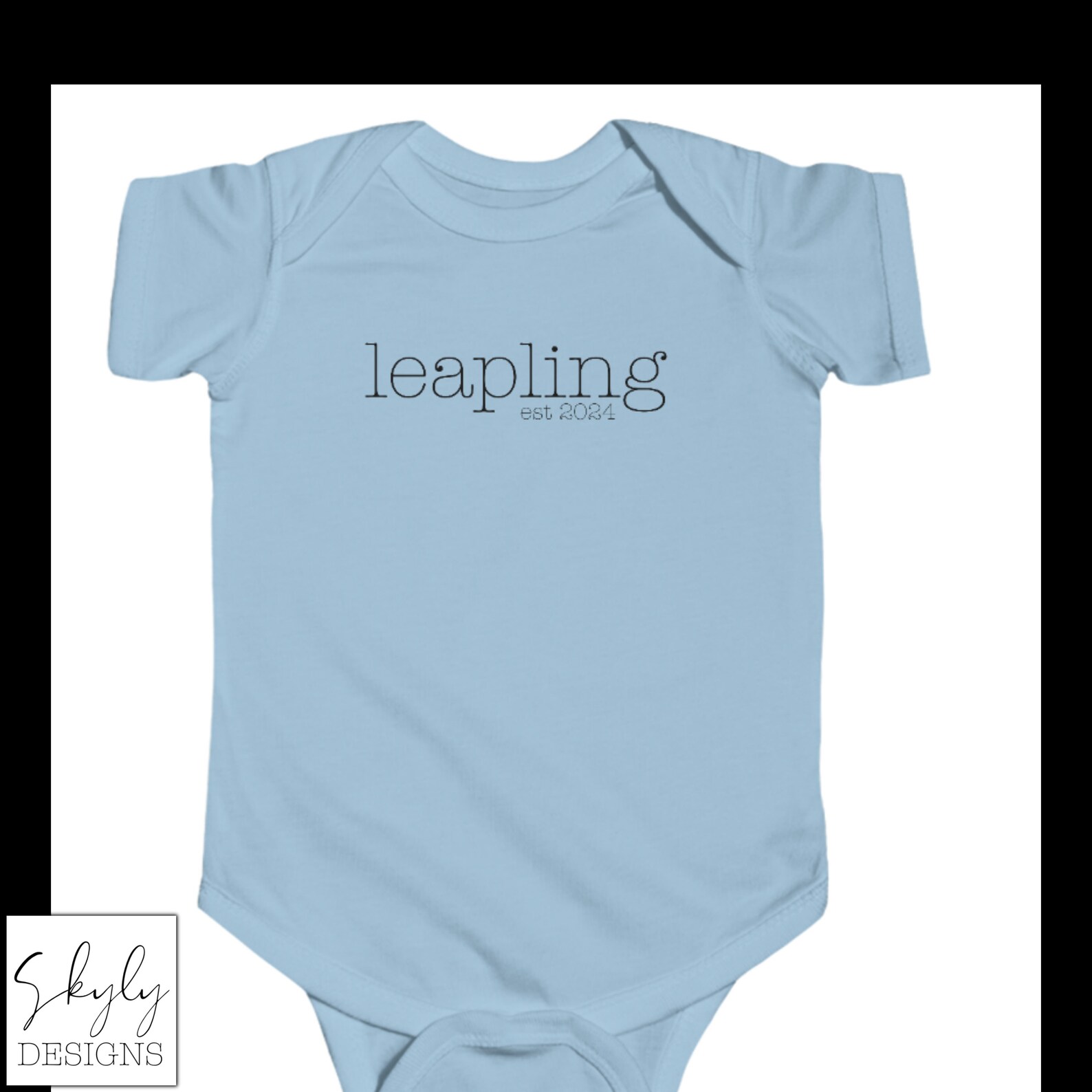 Leap Year Baby Onesiec Leap Year Infant Bodysuit Leap Year Baby Gift ...