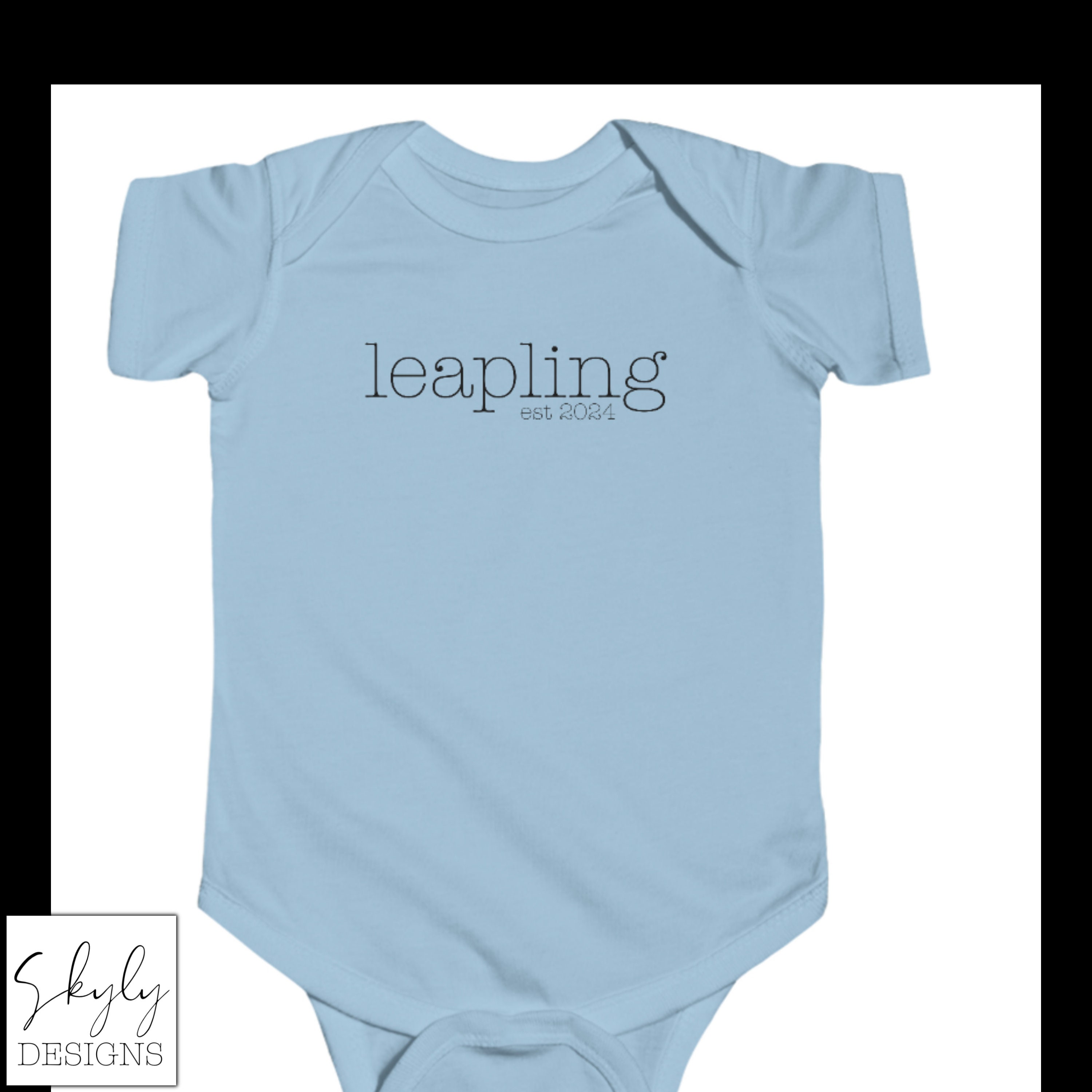 Leap Year Baby Onesiec Leap Year Infant Bodysuit Leap Year Baby Gift ...
