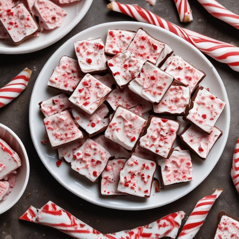 Holiday Peppermint Bark - Etsy