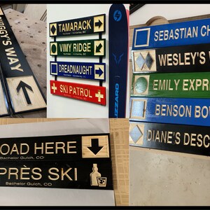 CUSTOM Wooden Trail Sign 4x18 - Etsy