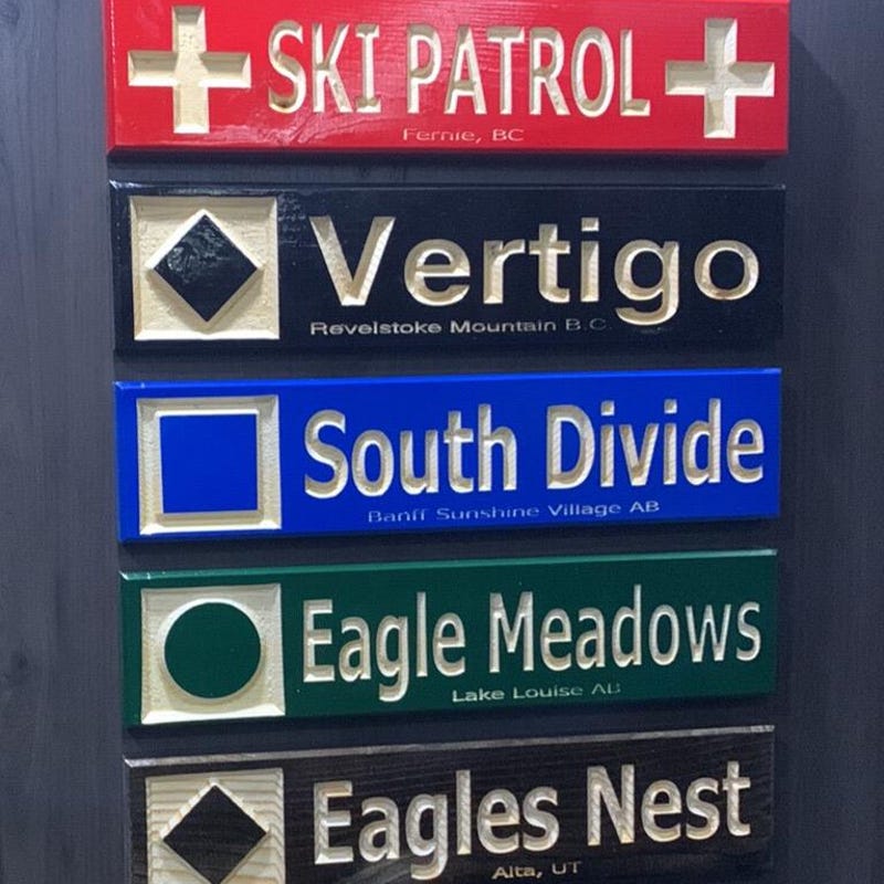Vail Wood Signs - Etsy