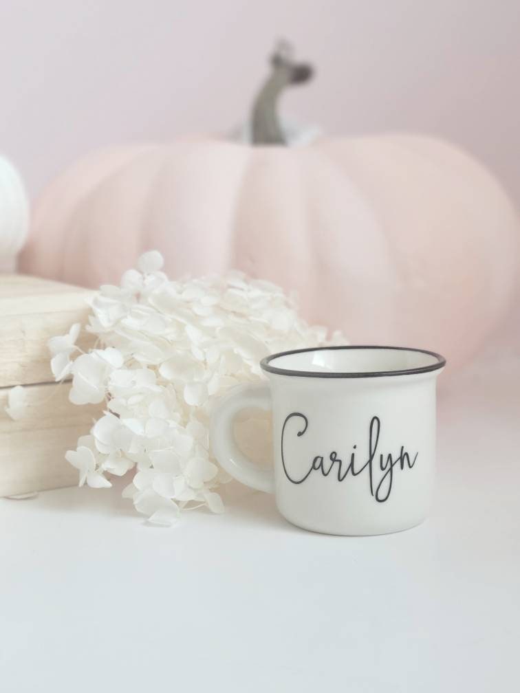 Personalized Mini Mug Espresso Shots Hot Chocolate Mug - Etsy