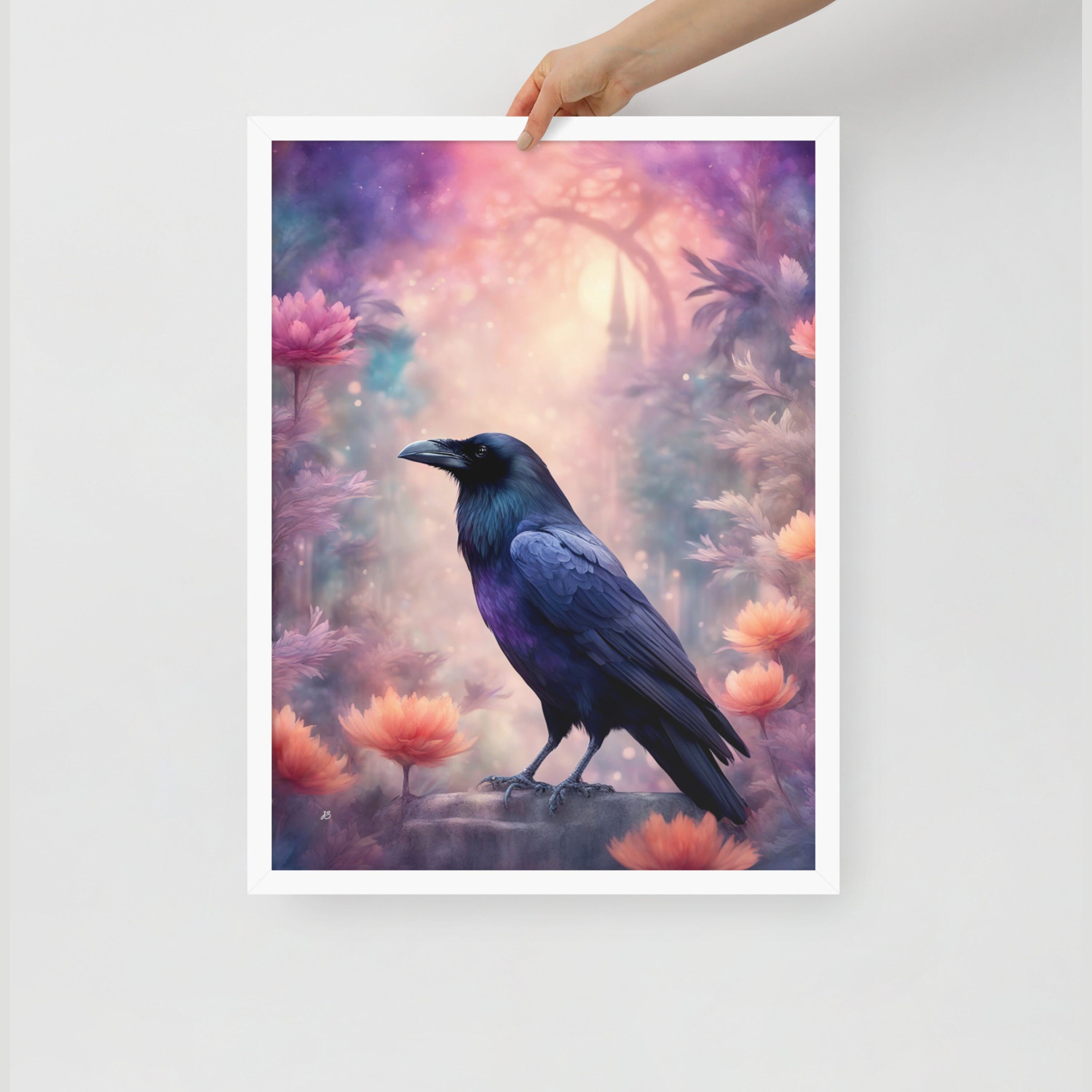 Bird Collection: Raven Digital Art, Digital Print, Printable Art ...