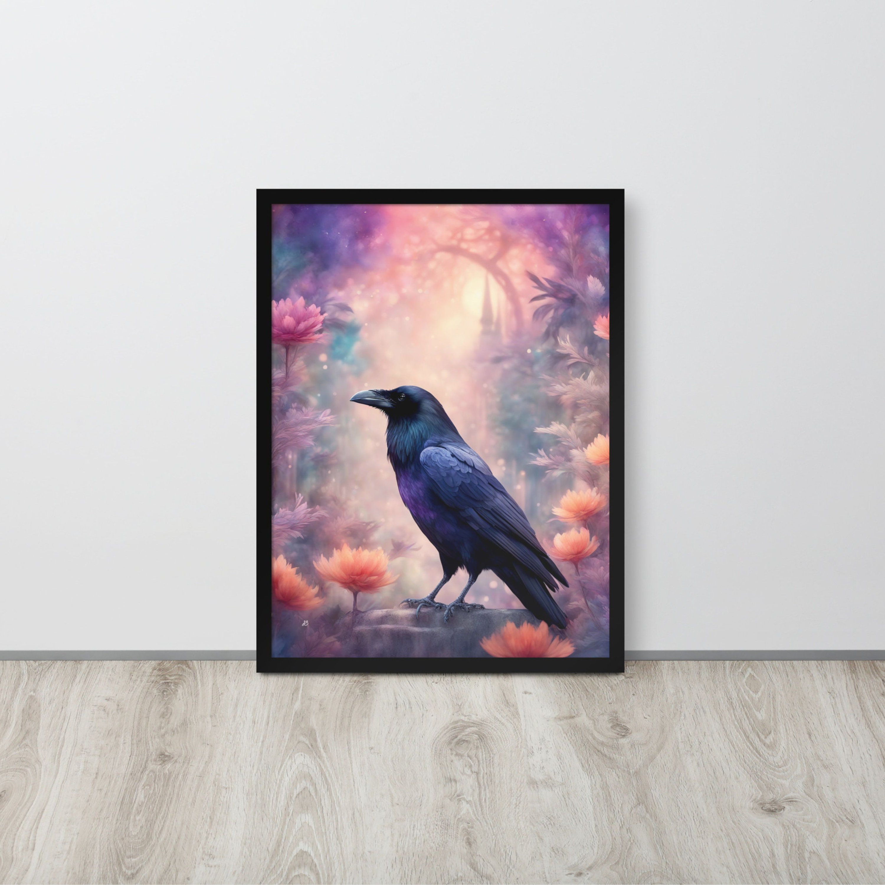 Bird Collection: Raven Digital Art, Digital Print, Printable Art ...