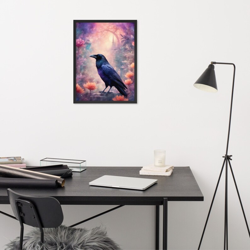 Bird Collection: Raven Digital Art, Digital Print, Printable Art ...
