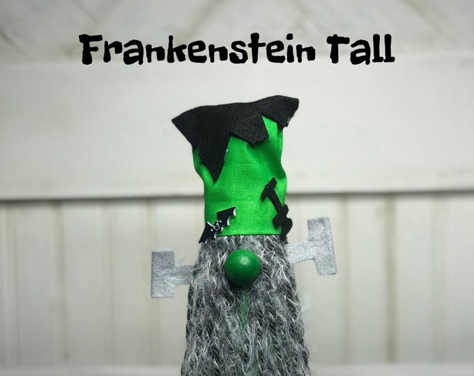 Frankenstein Halloween Gnome - Etsy