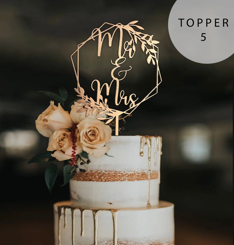 Personalized Wedding Cake Topper Custom Cake Topper - Etsy
