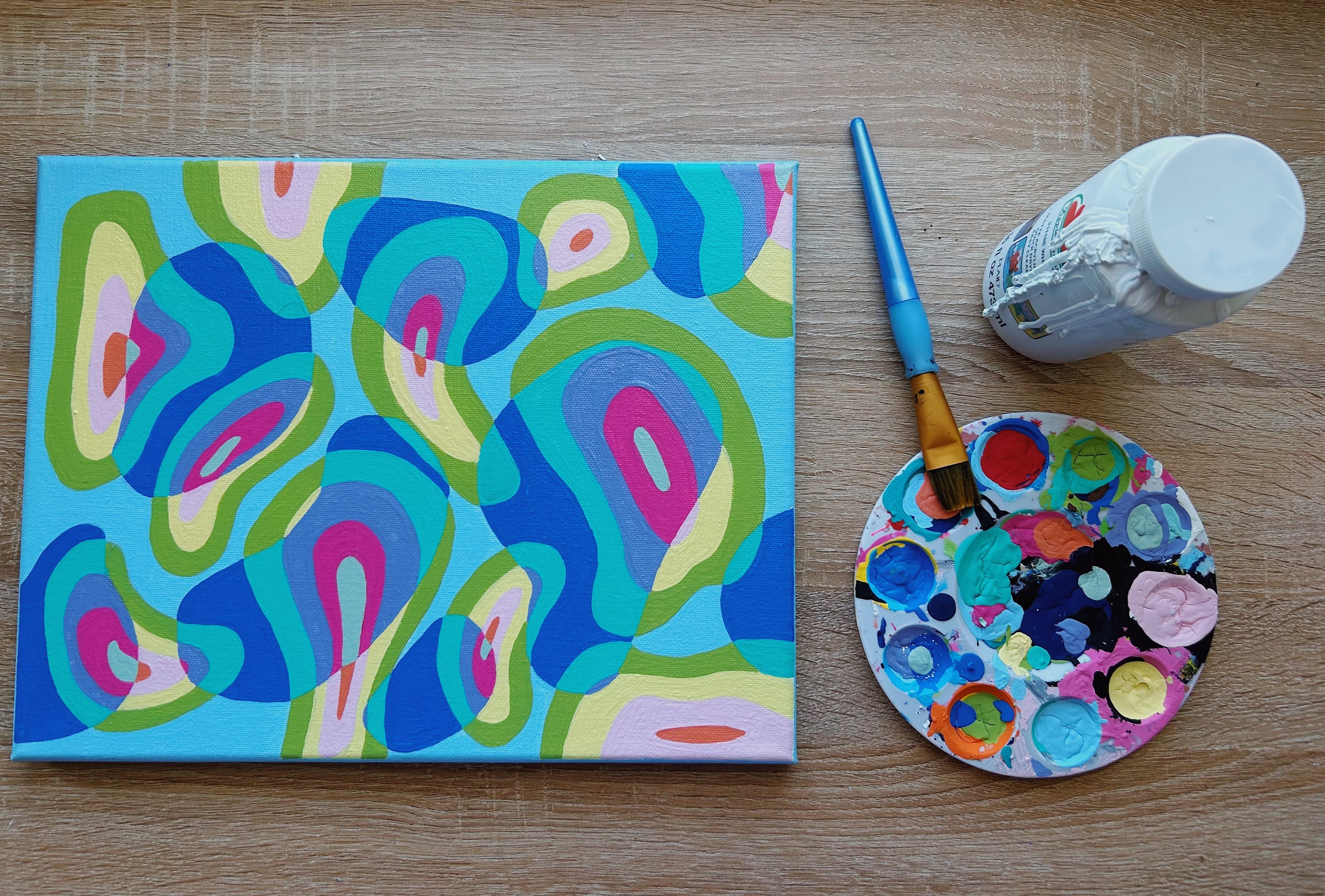 Abstract Liquid Swirl - Etsy