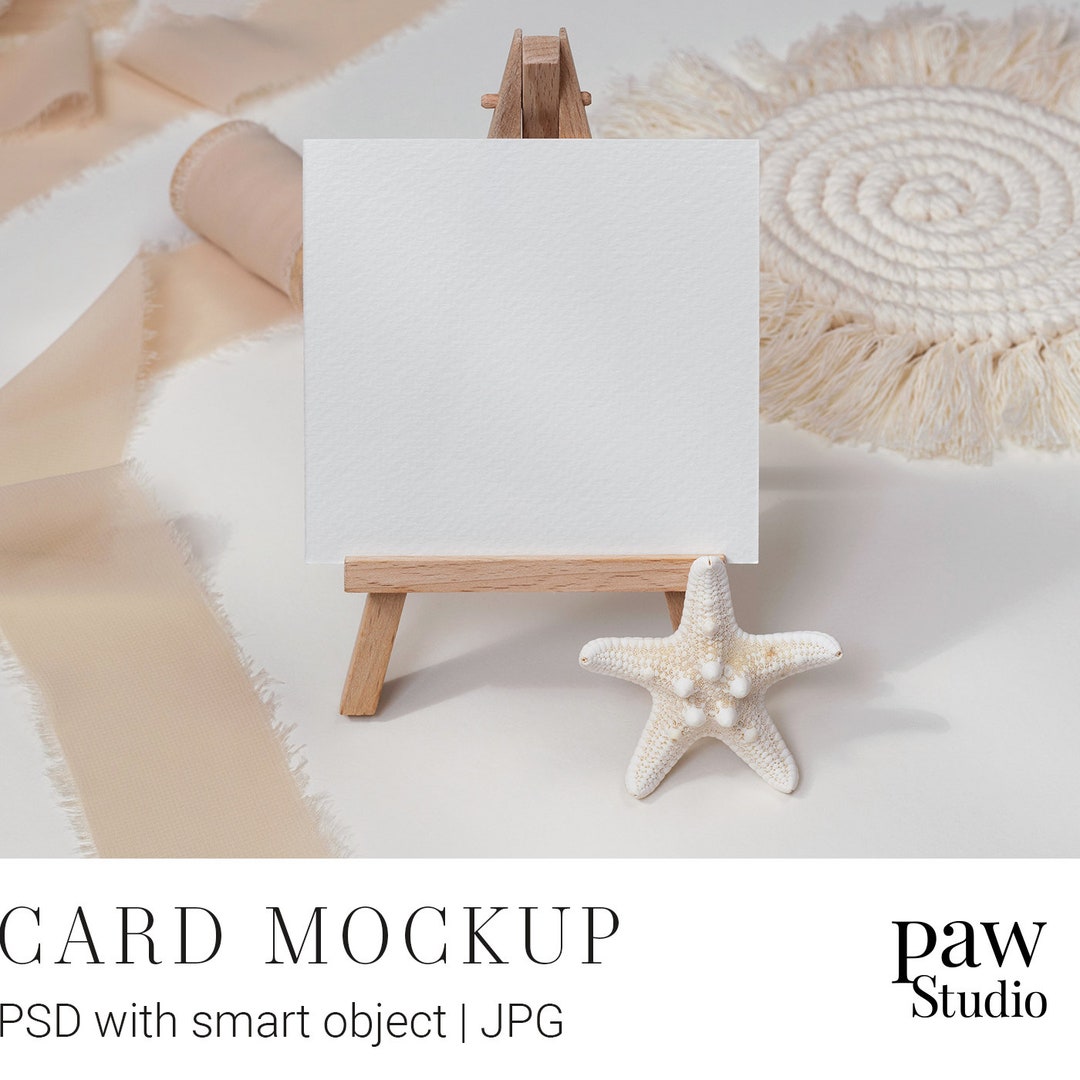 Card Mockup,square Card Mockup,5x5 Card Mockup,table Number Mockup,psd ...