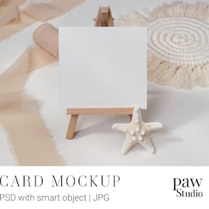 Card Mockup,square Card Mockup,5x5 Card Mockup,table Number Mockup,psd ...