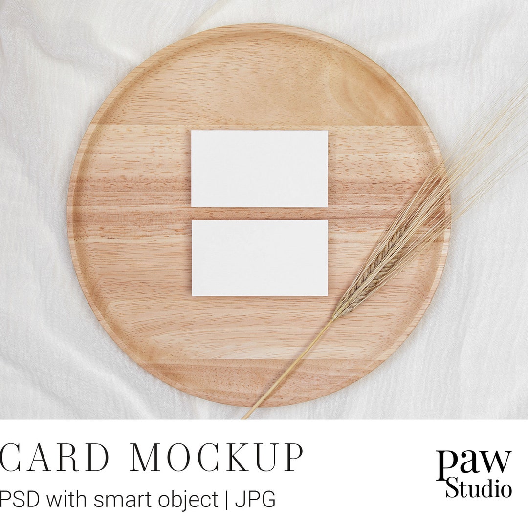Card Mockup,3.5x2 Card Mockup,invitation Mockup,digital Mockup,smart ...