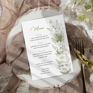 Card Mockup, Menu Mockup, 5x7 Card Mockup, Menu Card Mockup, Blank Card ...