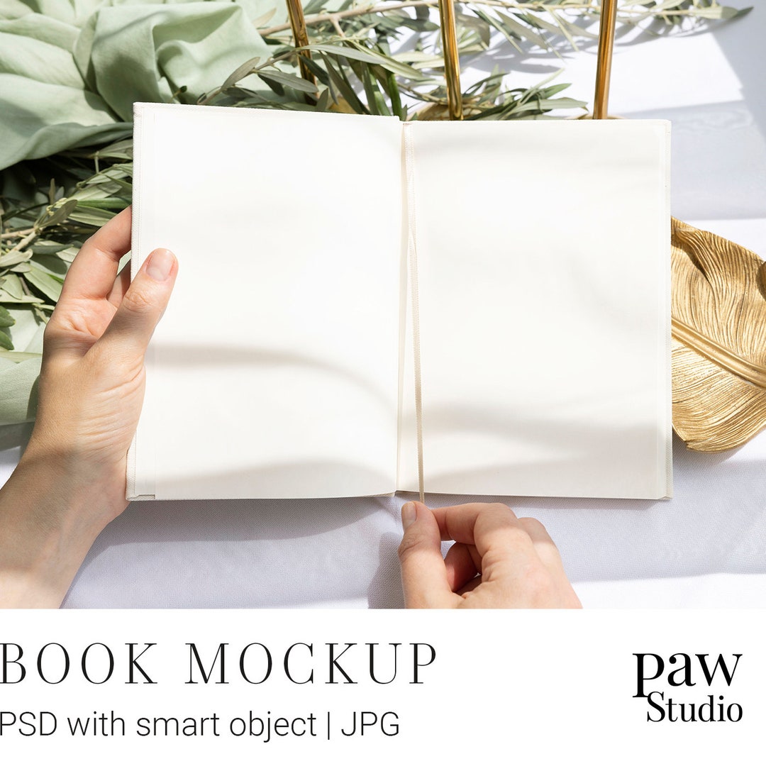 Notebook Mockup, Book Mockup, Journal Mockup, Book Cover Mockup, Diary ...