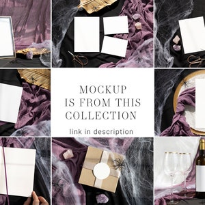 Halloween Notebook Mockup, Book Mockup, Journal Mockup, Book Cover ...