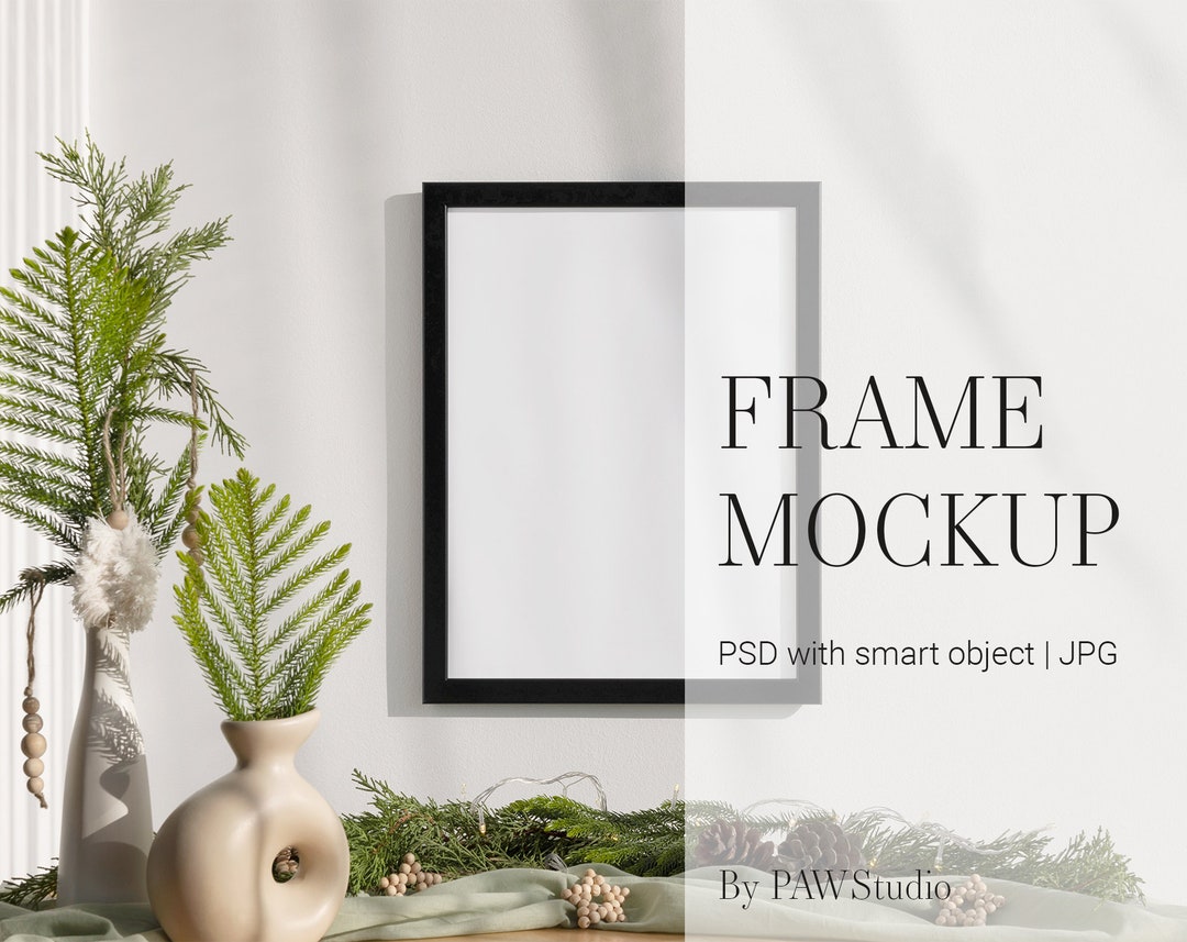 Product Mockup Mockup Template Mockup Frame Photo Frame - Etsy