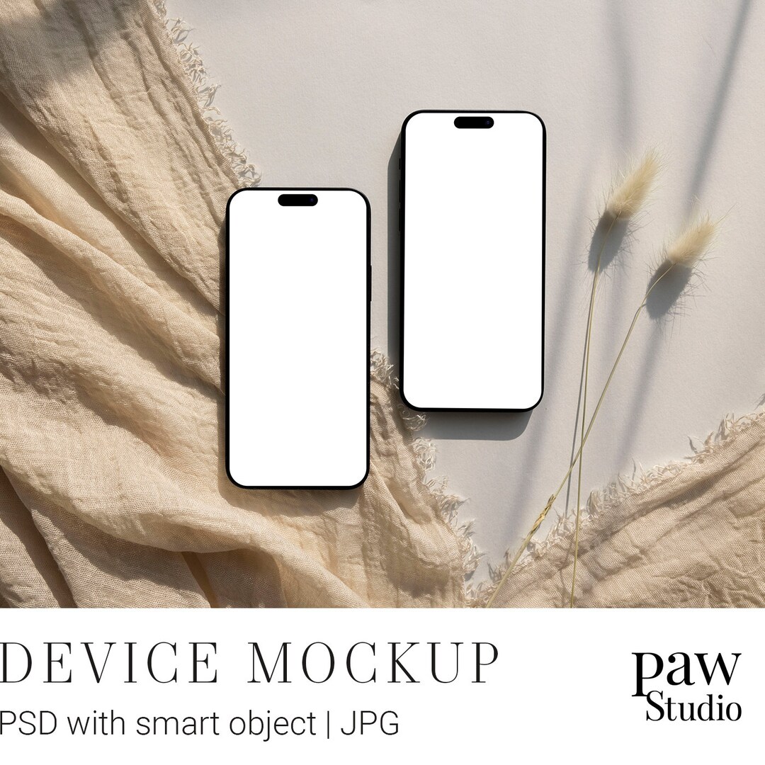 Phone Mockup, Device Mockup, iPhone Mockup, Phone Invite, Digital Card ...