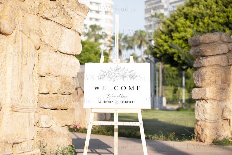 Welcome Sign Mockup Easel Mockup Sign Mockup Sign Mockup - Etsy