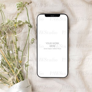 IPhone 12 Mockup, iPhone Screen Mockup, Social Media, Device Mockup, iPhone Mockup, Digital Card ...