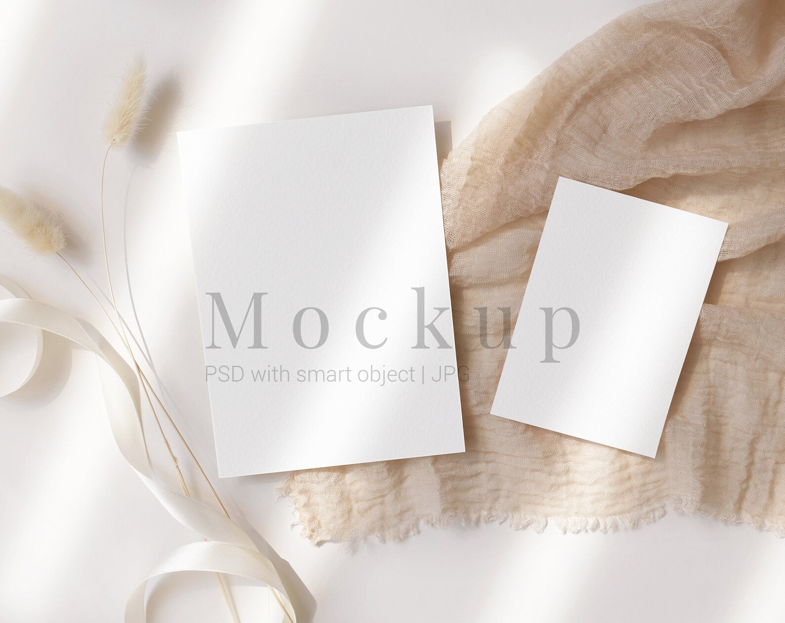 Card Mockup Invitation Card Mockup Mockup Template Product | Etsy