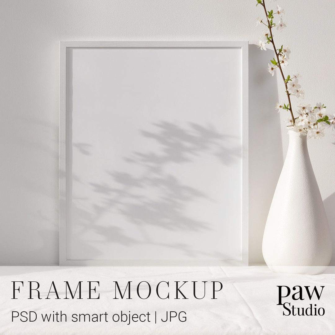 Frame Mock Up, Photoshop Mock Up, Digital Mock Up, Poster Mock Up ...