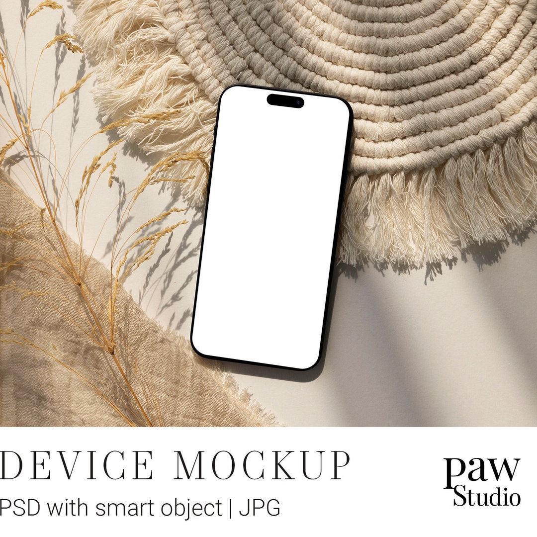 Phone Mockup, Device Mockup, iPhone Mockup, Phone Invite, Digital Card ...