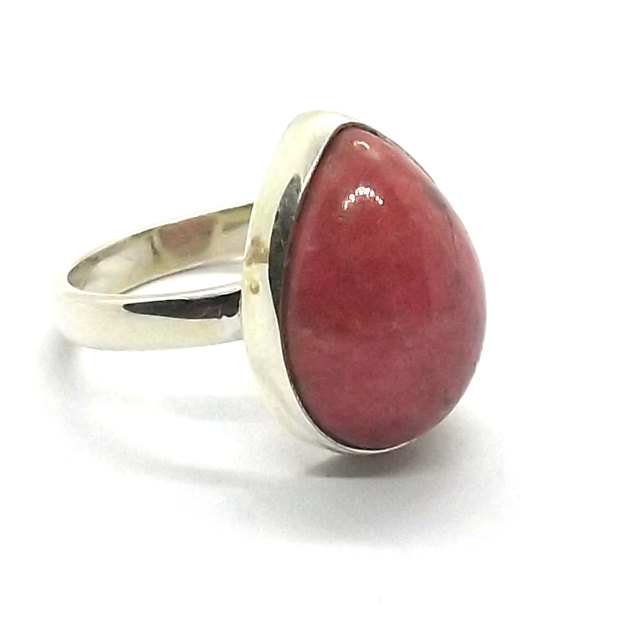 Sterling Silver Pink Thulite Ring Thulite Sterling Silver - Etsy