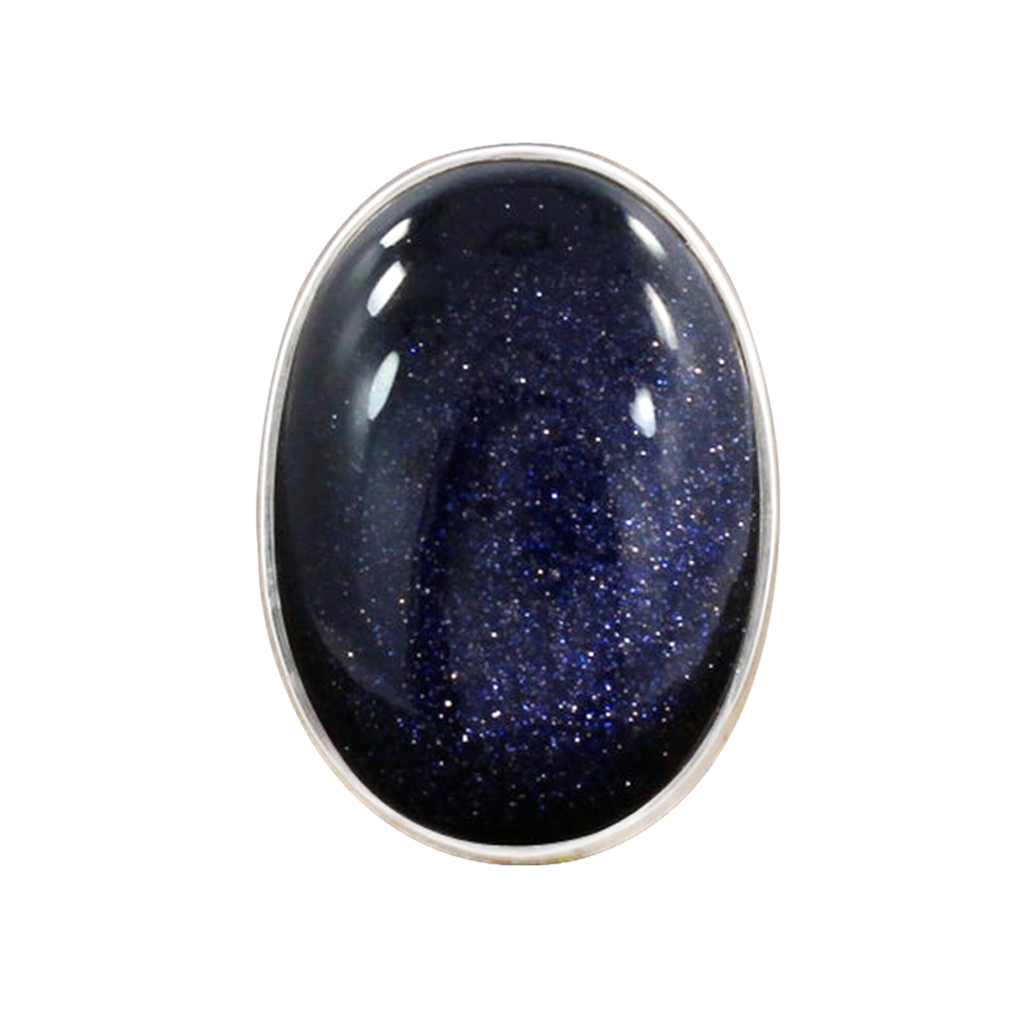 Midnight Blue Sunstone Ring - Sunstone Ring - Handmade Ring - Solid ...