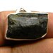 Black Tourmaline Rough Stone Ring Tourmaline Rough Stone - Etsy