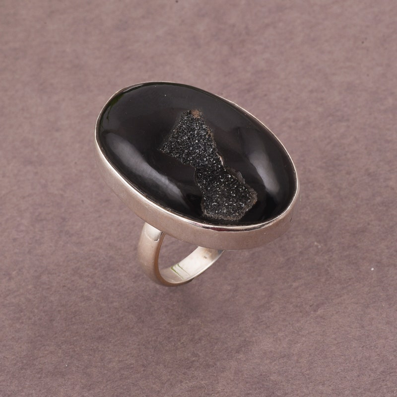 Druzy Ring - Etsy
