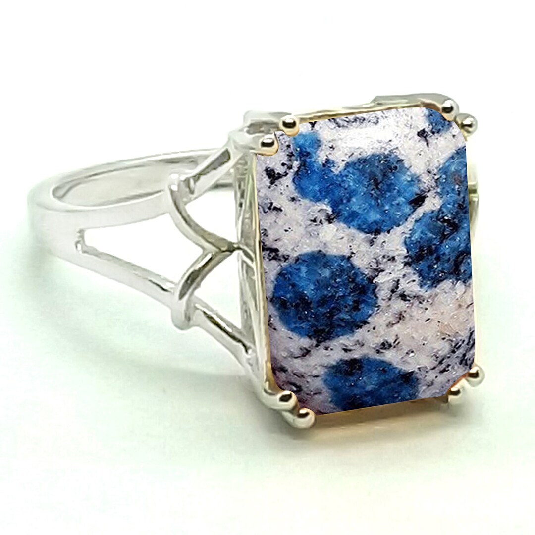 K2 Jasper Ring - 925 Sterling Silver Jasper Jewelry - Jasper Gemstone ...