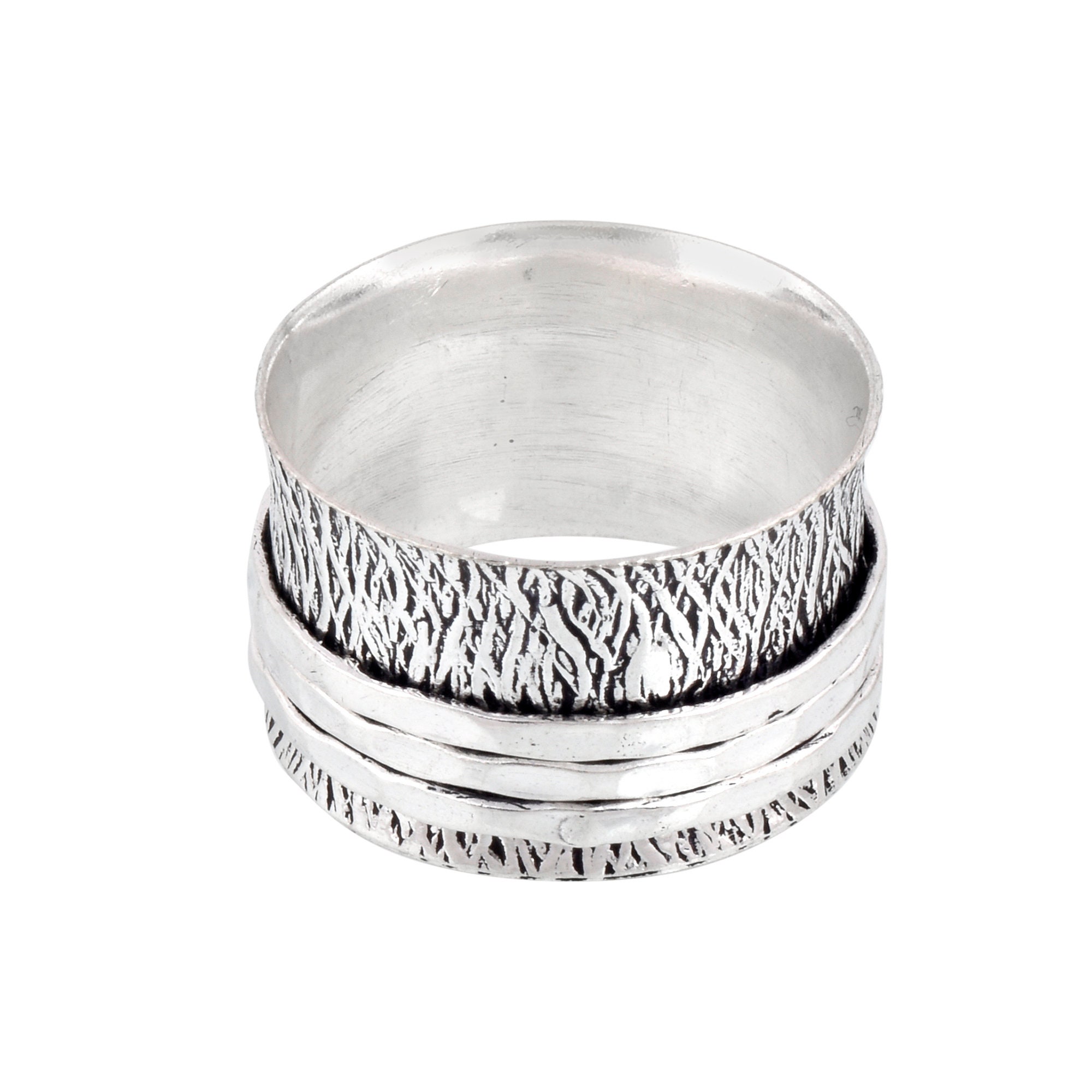 SPINNER Rings 925 Sterling Silver Ring for Women Boho | Etsy