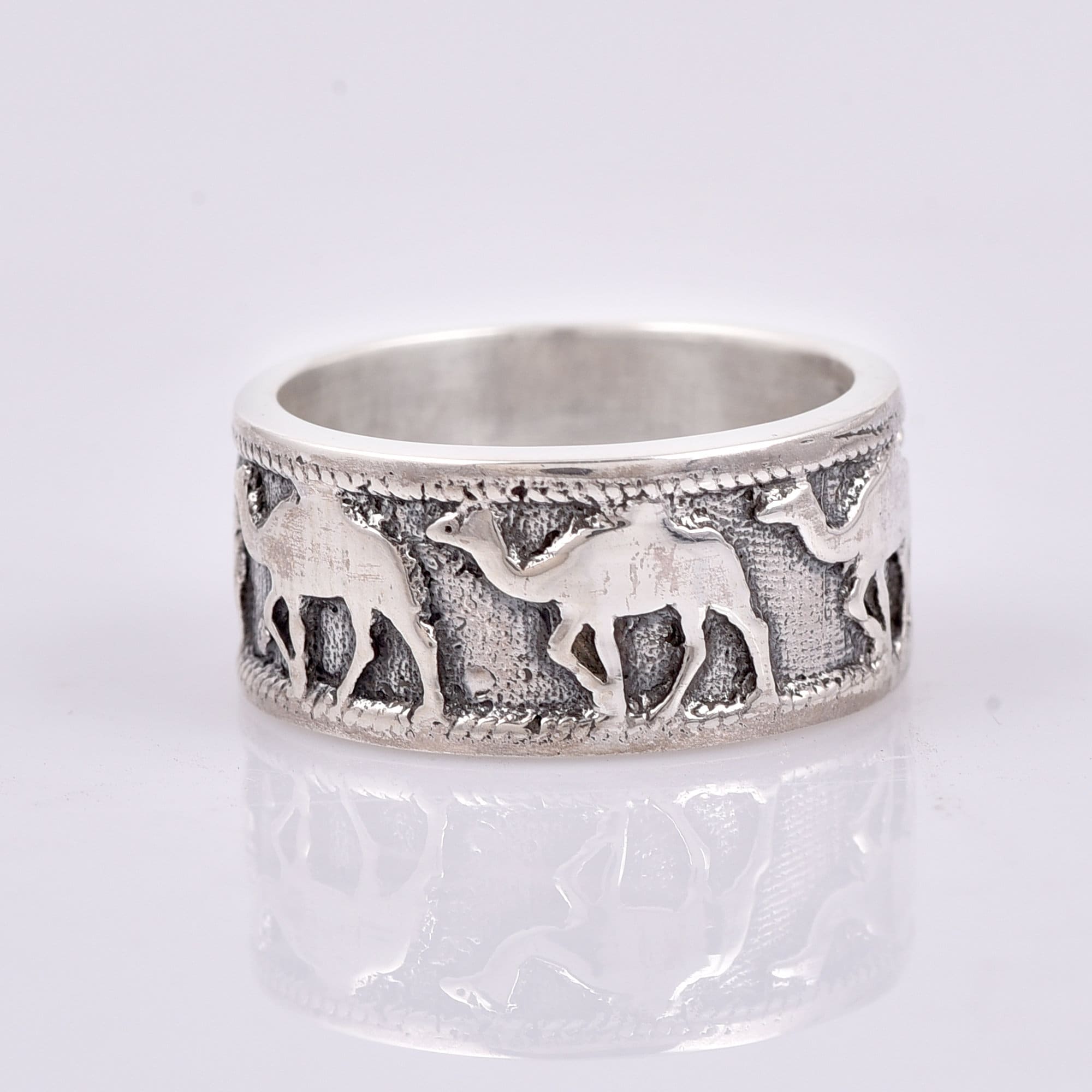 Attractive CAMEL Ring /silver band ring /Animal Themed Rings | Etsy