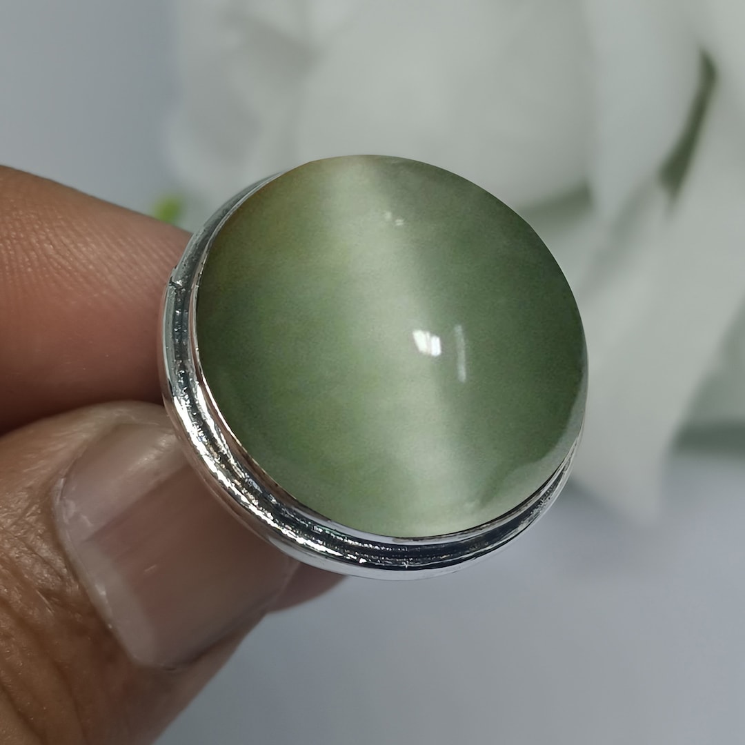 Best Seller 925 Sterling Silver Cats Eye Handmade Ring Unique Cats Eye ...