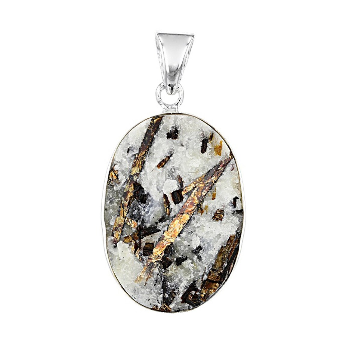Astrophyllite Silver Pendant - Astrophyllite - Sterling Silver ...