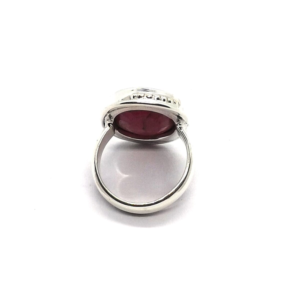 Red Beryl Faceted 925 Sterling Silver Handmade Ringsolid - Etsy