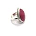 Natural Red Beryl Faceted 925 Sterling Silver Handmade Ring//solid ...