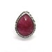 Natural Red Beryl Faceted 925 Sterling Silver Handmade Ring//solid ...