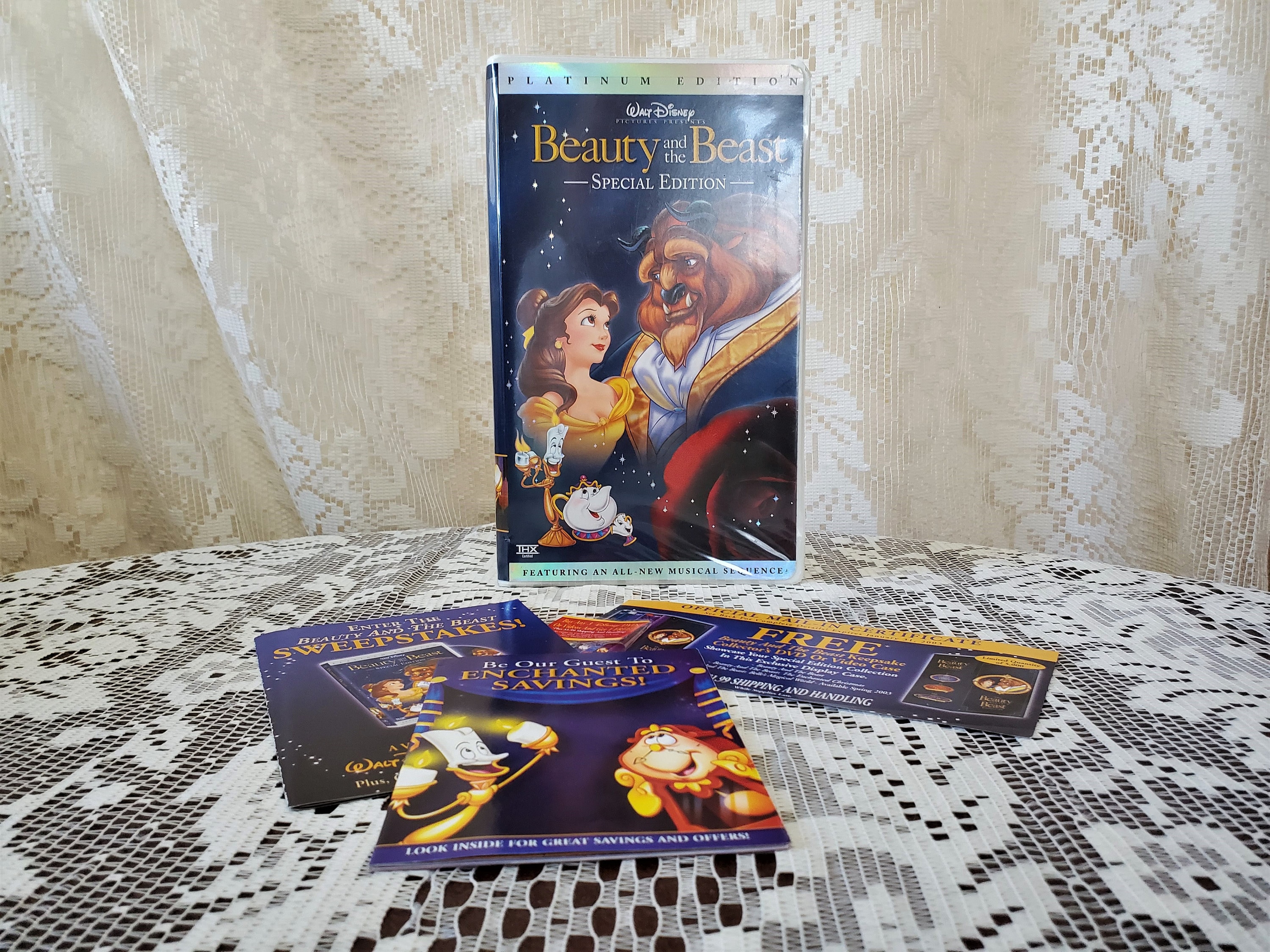 Beauty And The Beast Special Edition Vhs