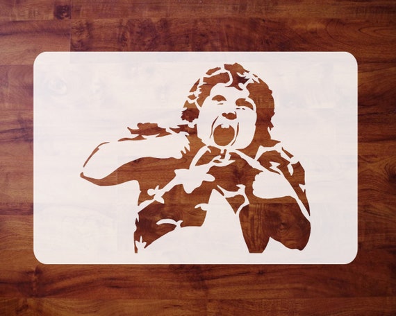 Mylar Goonies Stencil Truffle Shuffle Chunk For Painting | Etsy