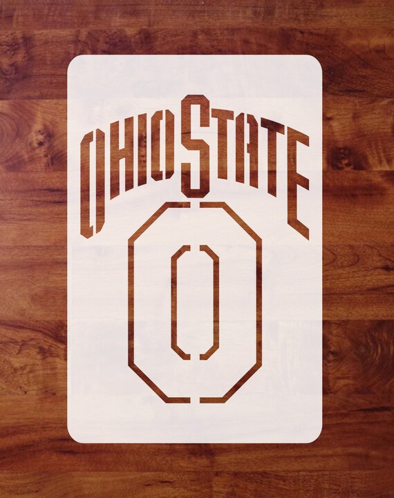 Mylar Stencil Ohio State Buckeyes Logo Airbrush Paint | Etsy