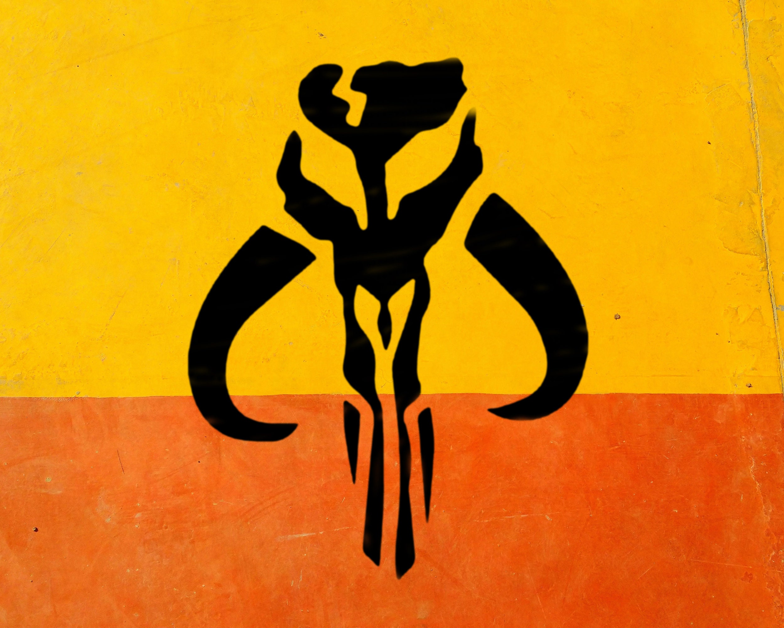 Boba Fett Symbol Stencil