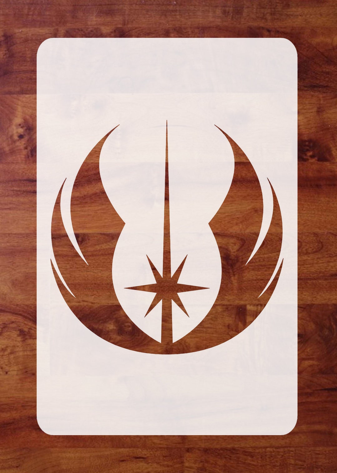 Mylar Star Wars Inspired Stencil, Jedi Order Symbol, Crest, Airbrush ...